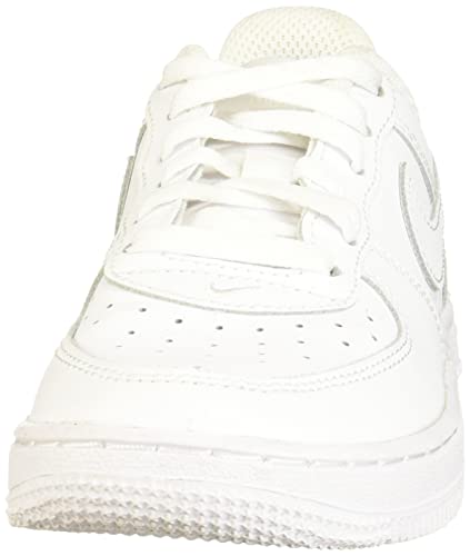 Nike Boy's Air Force 1 Mid LE (Big Kid) White/White 7 Big Kid M