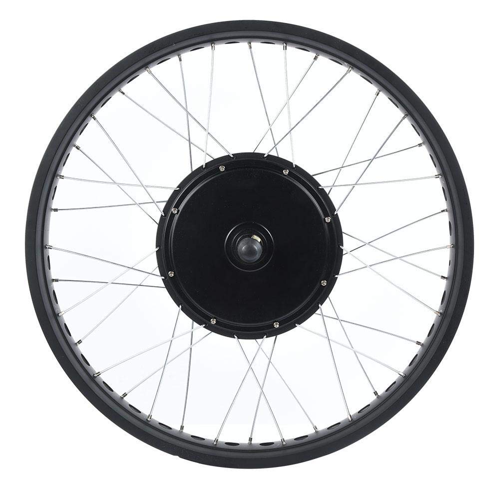 Ebike Conversion Kit, 72V 3000W Electric Bicycle Kit, 26" Rear Wheel E-Bike Cycle Motor Conversion Kit Hub Motor Wheel with Intelligent Controller, LCD Display(2#)