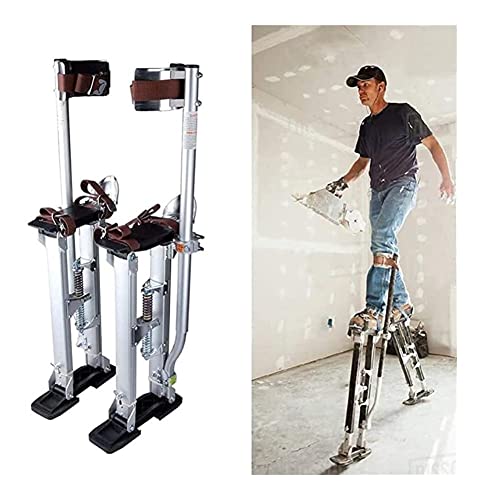 GUABI 24"-40" Drywall Stilts, Adjustable Aluminium Drywall Stilts Builder Painting Plastering for Builder Decorator Painting Plastering