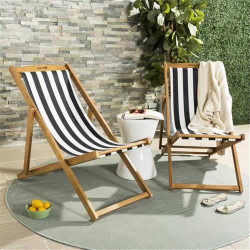SAFAVIEH PAT7040A SET2 Outdoor Collection Loren Teak