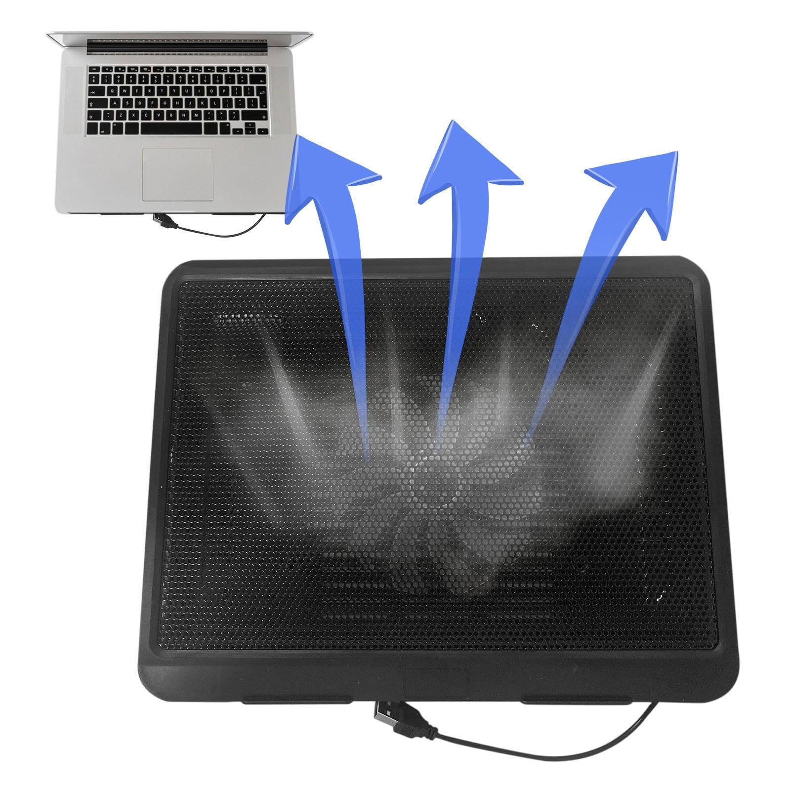 Fan Cooling’s Pads, Laptop Pads Cool, Laptop Fan Cooling Cool Pad, Quiet Notebook Cooling’s Mats Stand Laptops Lightweight Cooler Cooler Pad Stand with Blue LED Lap top Cooling Base