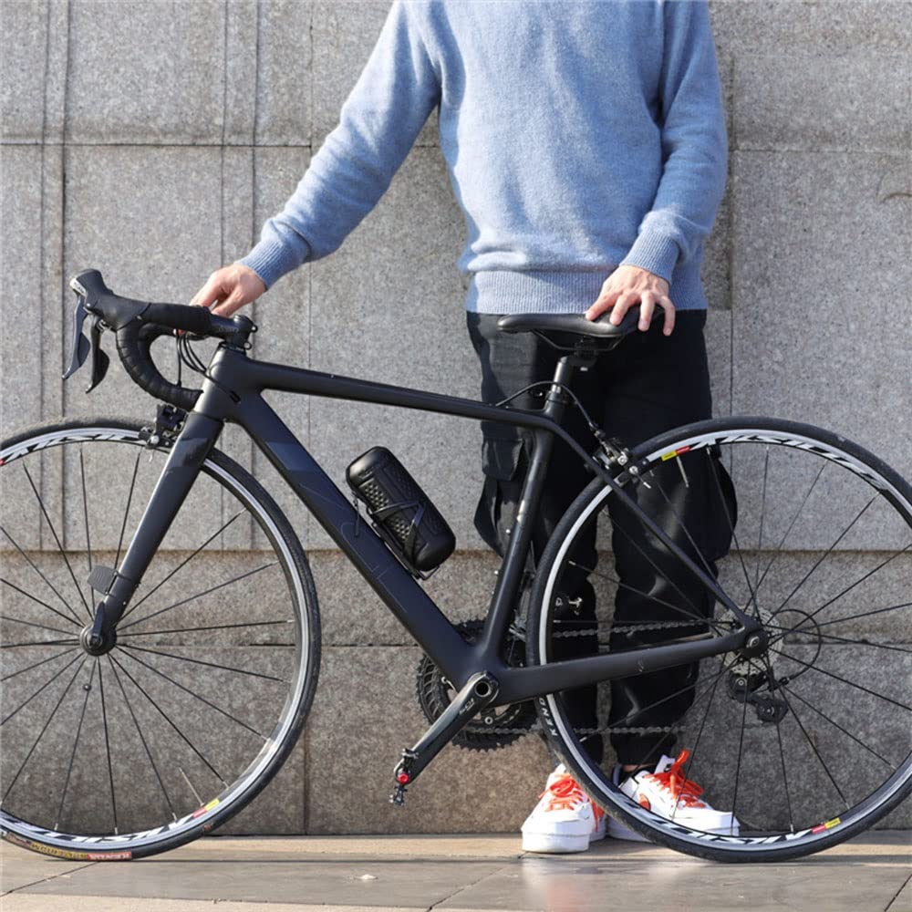 Fishing Hats Bicycle Tool Storage Bag Repair Tool Bags with Sealed Zipper Capsule Hard Shell Bicycle Pouch Accesorios para Bicicletas ,No Tool (Color : B)