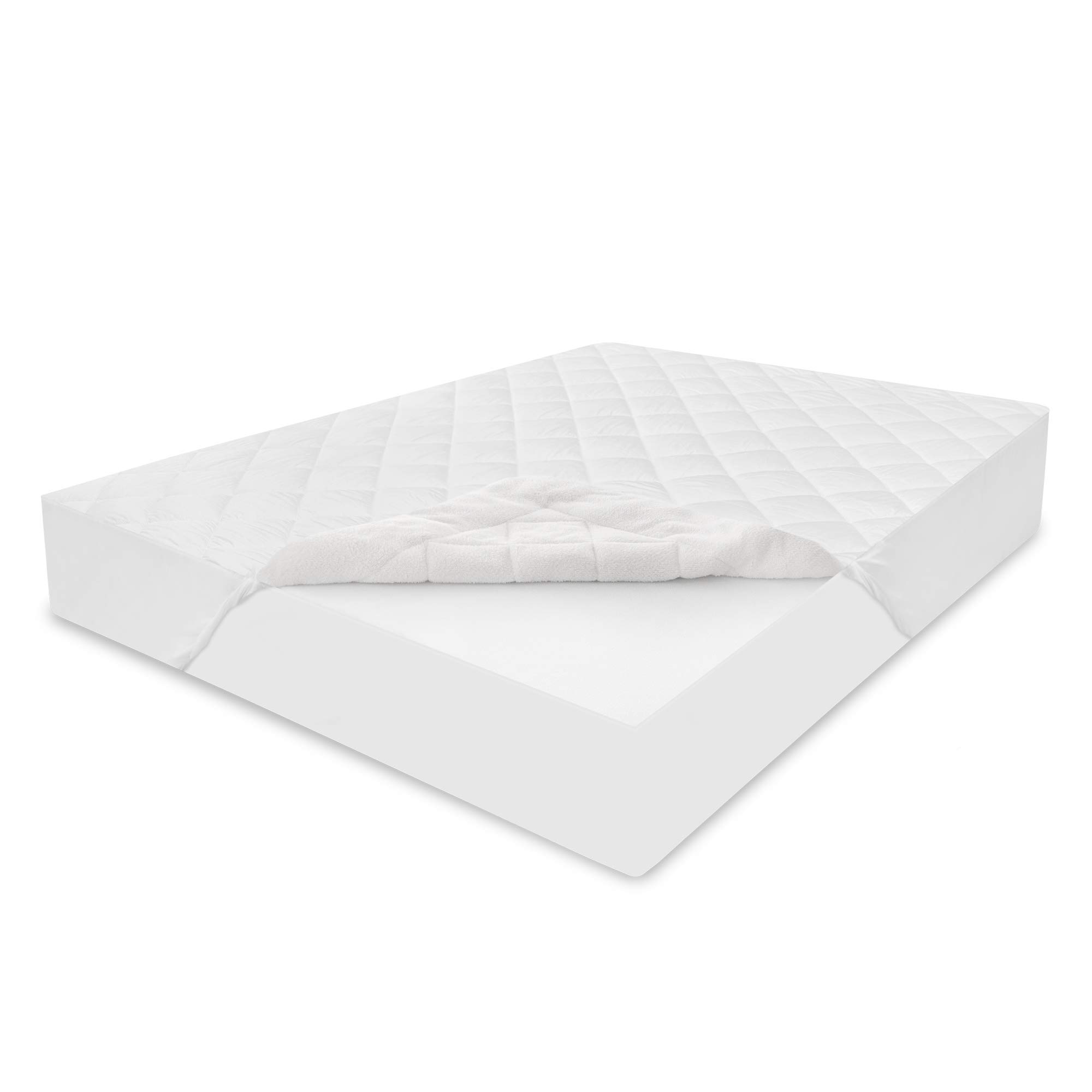SensorPedic All Seasons Reversible Mattress Pad, Twin,White