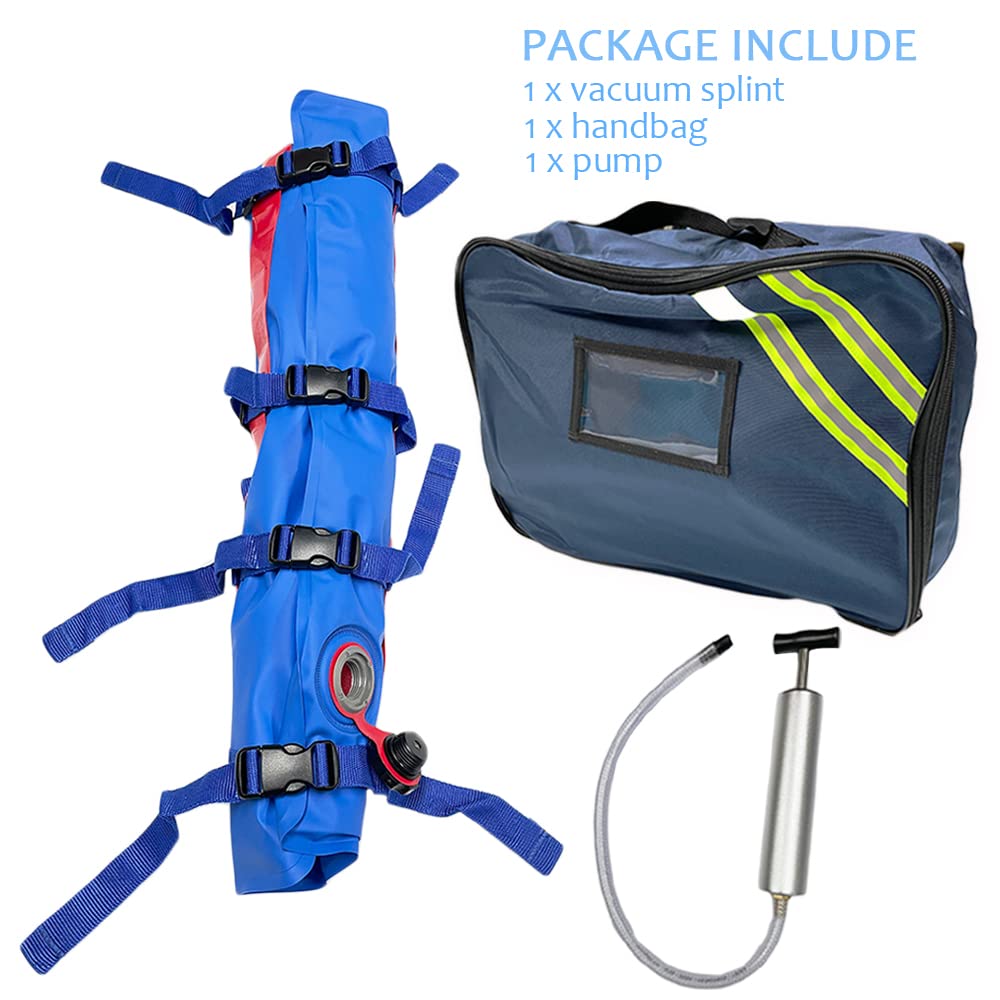Emergency Vacuum Arm Fixed Splint, Outdoor First Aid Hand Wrist Immobilization Protection Device for Rescue and Accidents