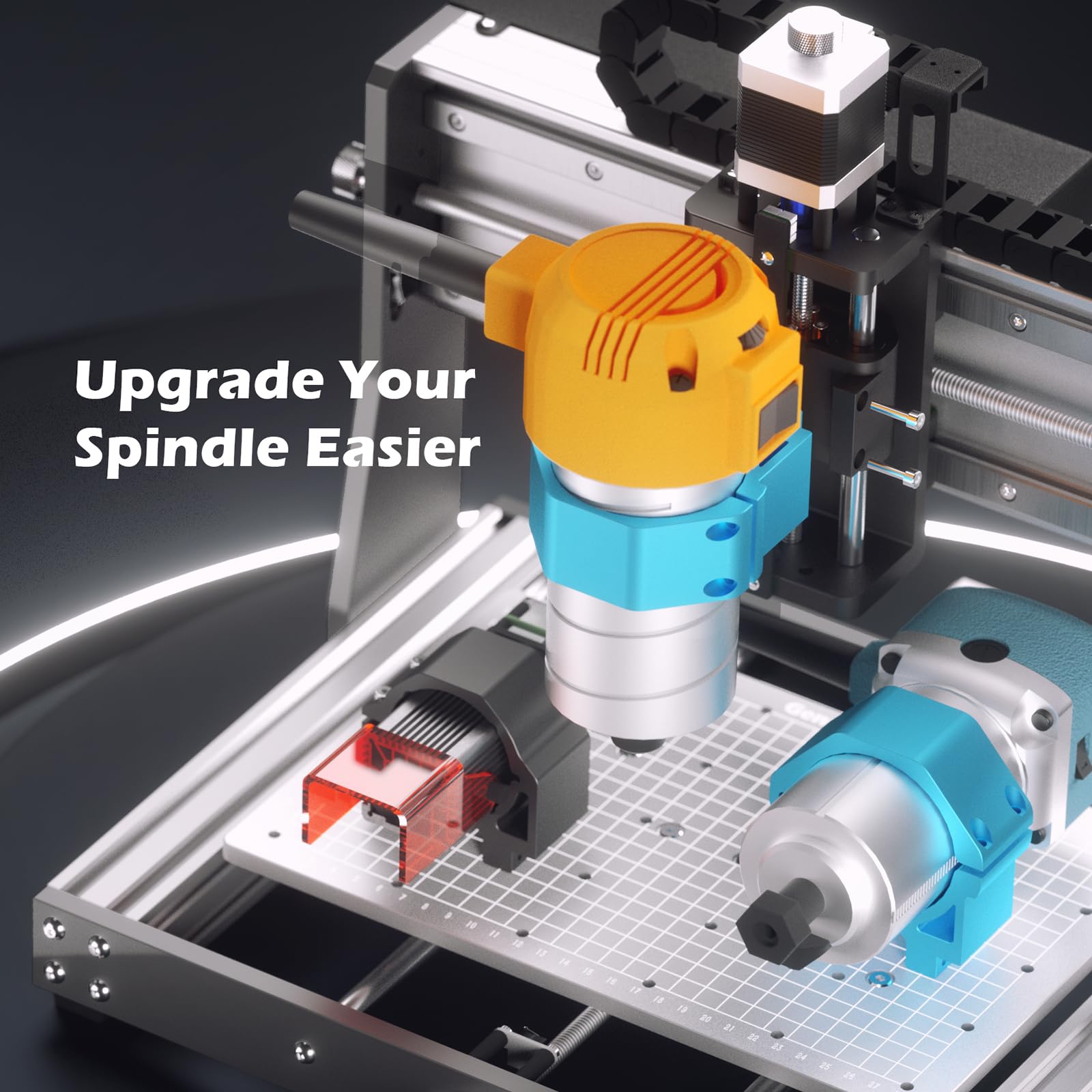 Genmitsu CNC Machine 3020-PRO MAX V2 & Y Axis Extension Kit & Spoilboard