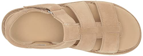 UGG Women's GOLDENSTAR Strap Sandal, Driftwood, 9