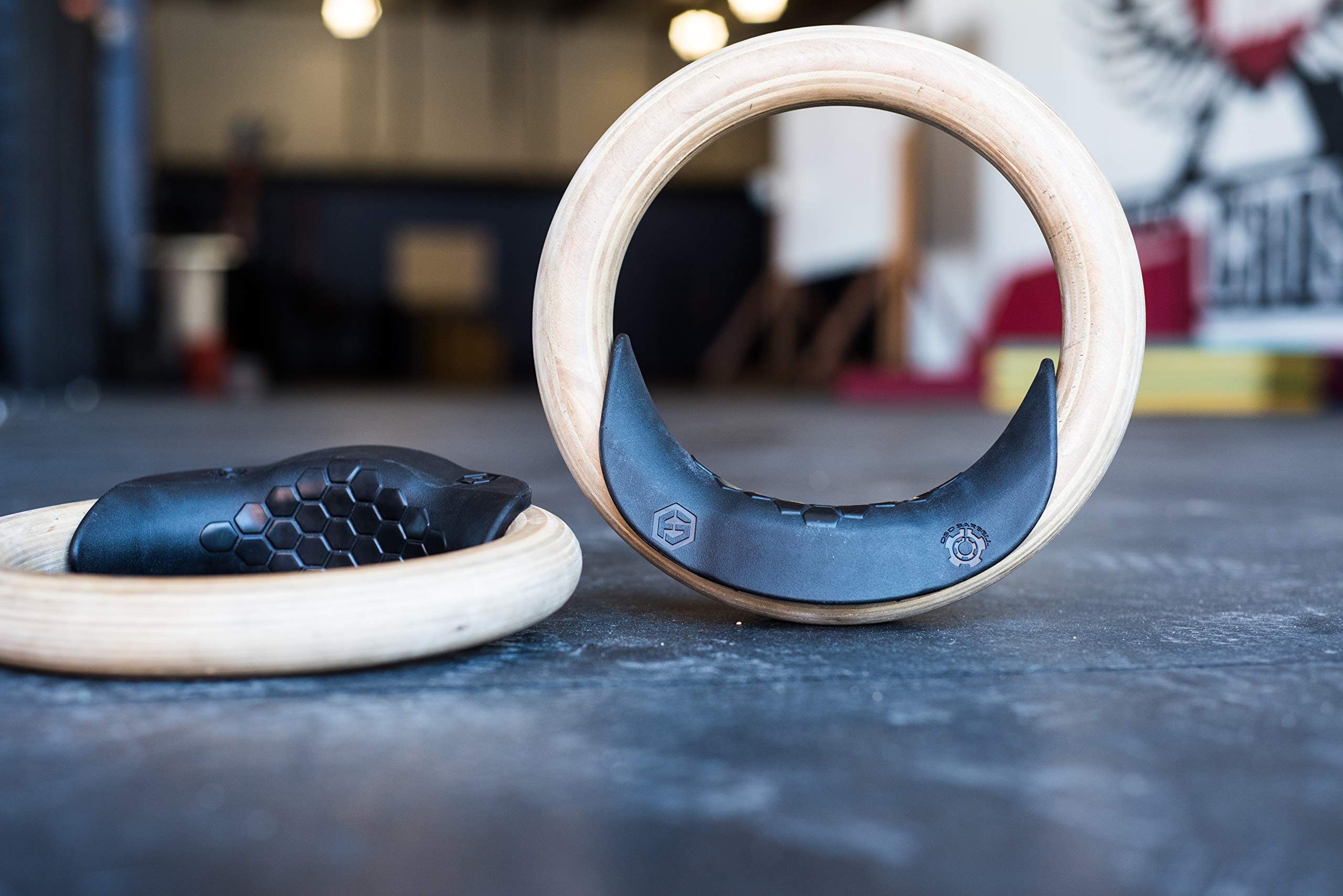 False Grips for Gymnastics Rings Used for Strict Muscle Ups and Dips