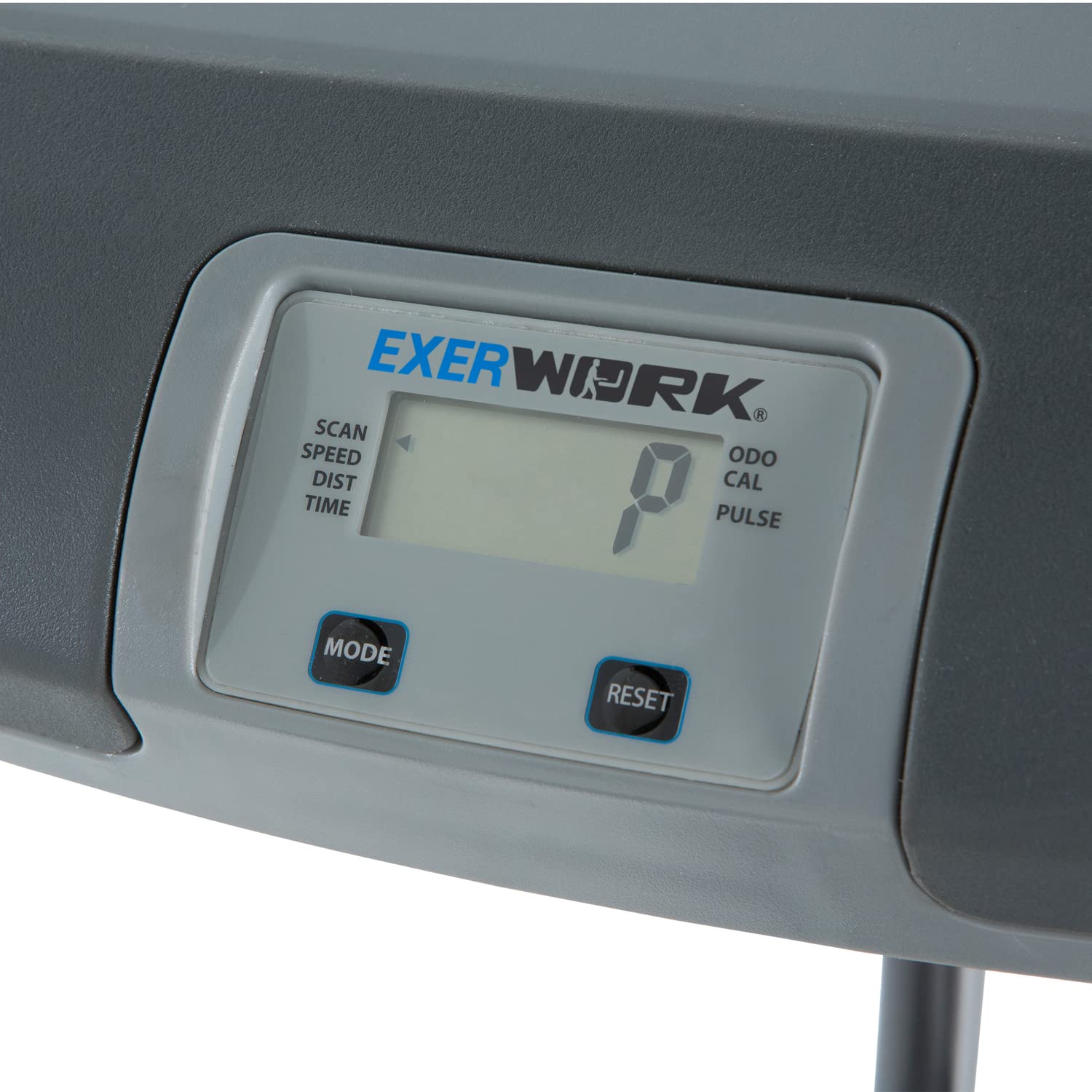 Exerpeutic ExerWorK 1000 Fully Adjustable Desk Folding Exercise Bike with Pulse
