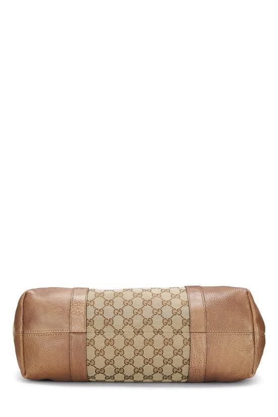 Gucci, Pre-Loved Original GG Canvas Miss GG Tote Large, Beige