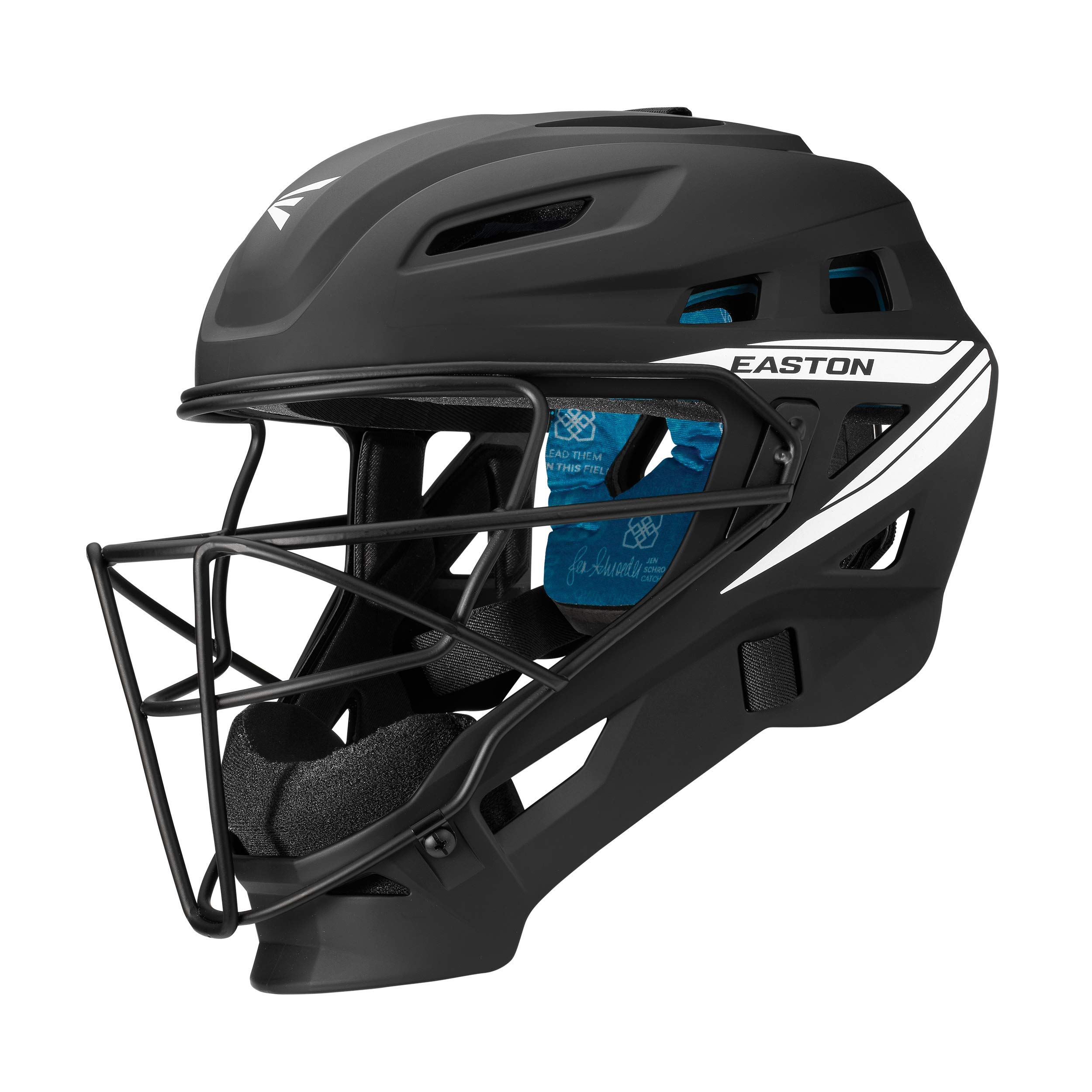 Easton | JEN SCHRO THE VERY BEST Fastpitch Softball Catcher's Equipment | Box Set | NOCSAE Certified | Medium | Black