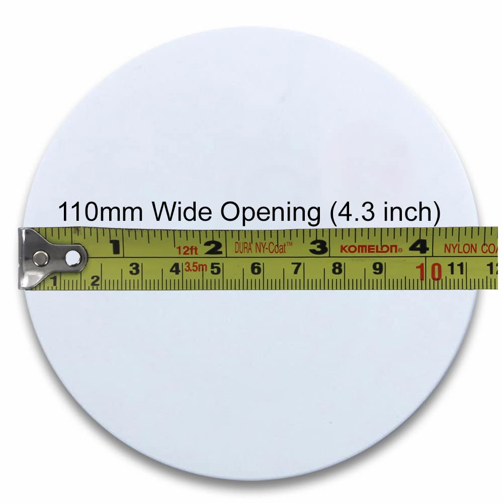 Solid Lid (Not Drilled) For One Gallon Wide Mouth Glass Jar