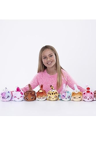 INCREDITOYZ Aphmau MeeMeows Mystery 6 Inch Plush Assortment with Aphmau MeeMeows Mystery Figures 2-Pack Assortment Gift Bundled Set