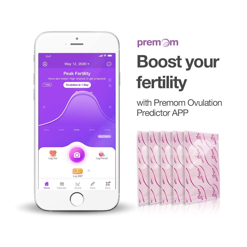 Easy@Home Ovulation Test and Pregnancy Test Kit, 50LH+20HCG Strips Combo+25HCG Strips