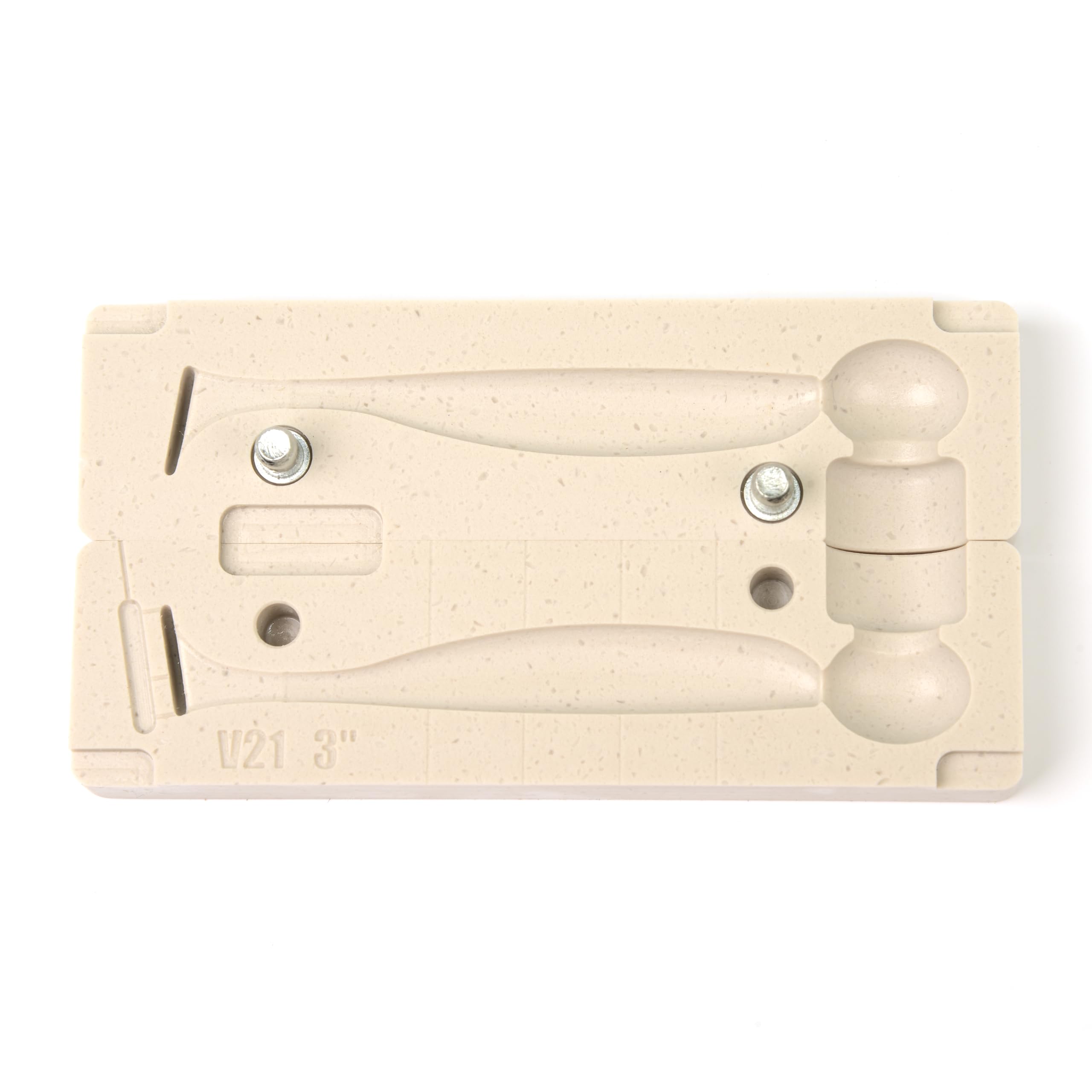 FatFish V21 Bait Mold Soft Plastiс Lure Making Injection Mold for Do-It Fishing Lures 3"