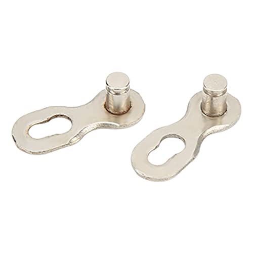 FECAMOS Missing Links, Bike Chain Connector 6 Pairs Steel Fine Processing Easy to Install for Mountain Road Bikes(6/7/8 Speed)