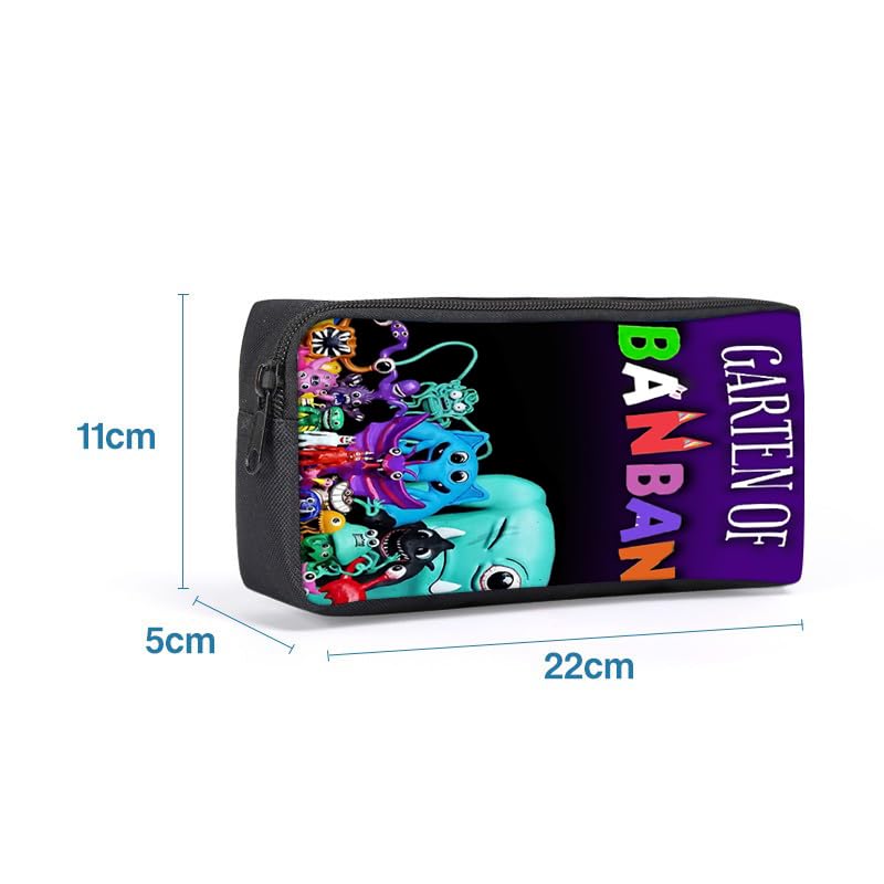 Garten of Banban School backpack with Pencil Boxes and Lunch Boxes for Kids 3Pcs Toddler Backpack School Bags Bookbag