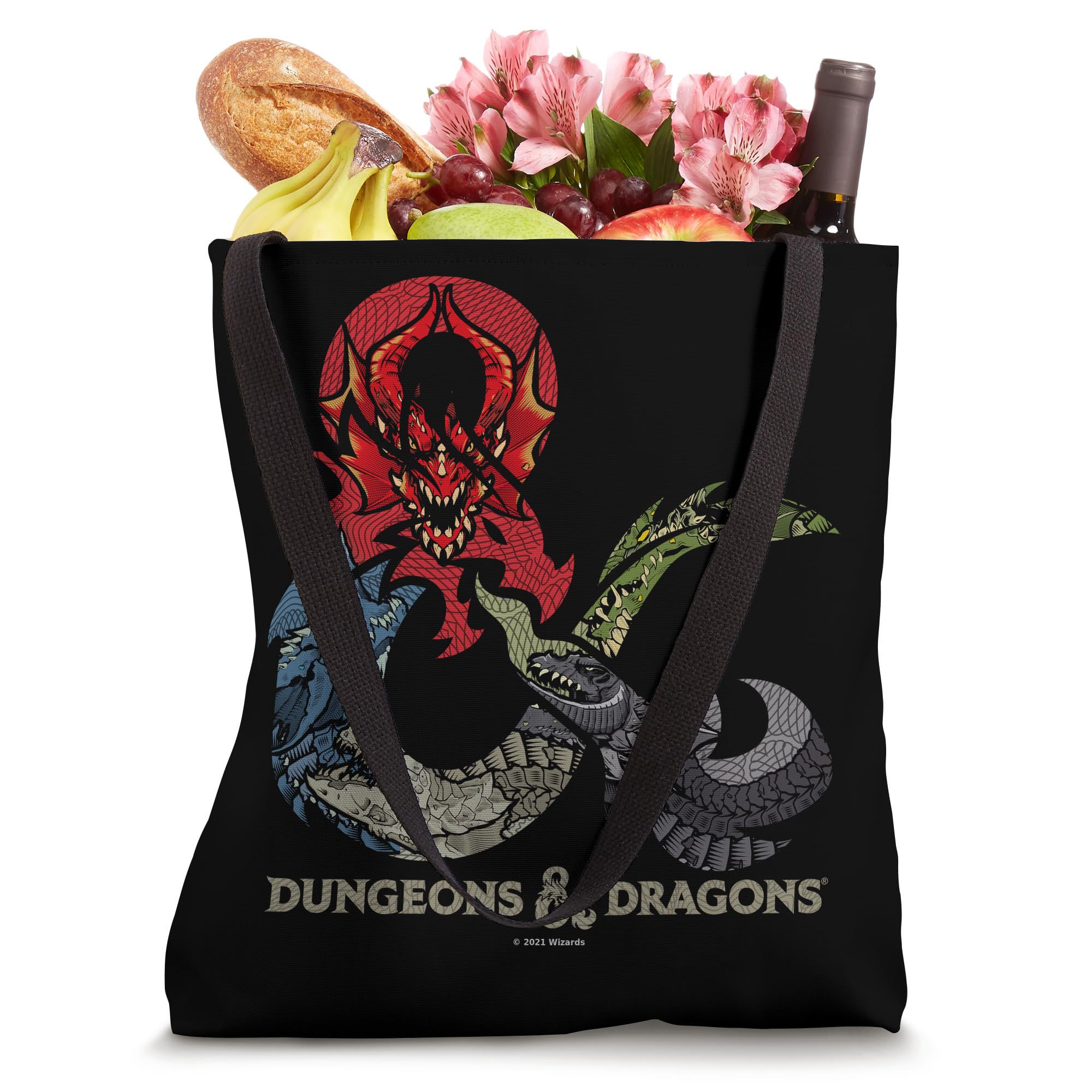 Dungeons & Dragons Dragon Ampersand Logo Tote Bag