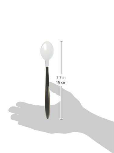Rehabilitation Advantage Long Teaspoon with Plastisol Coating, White