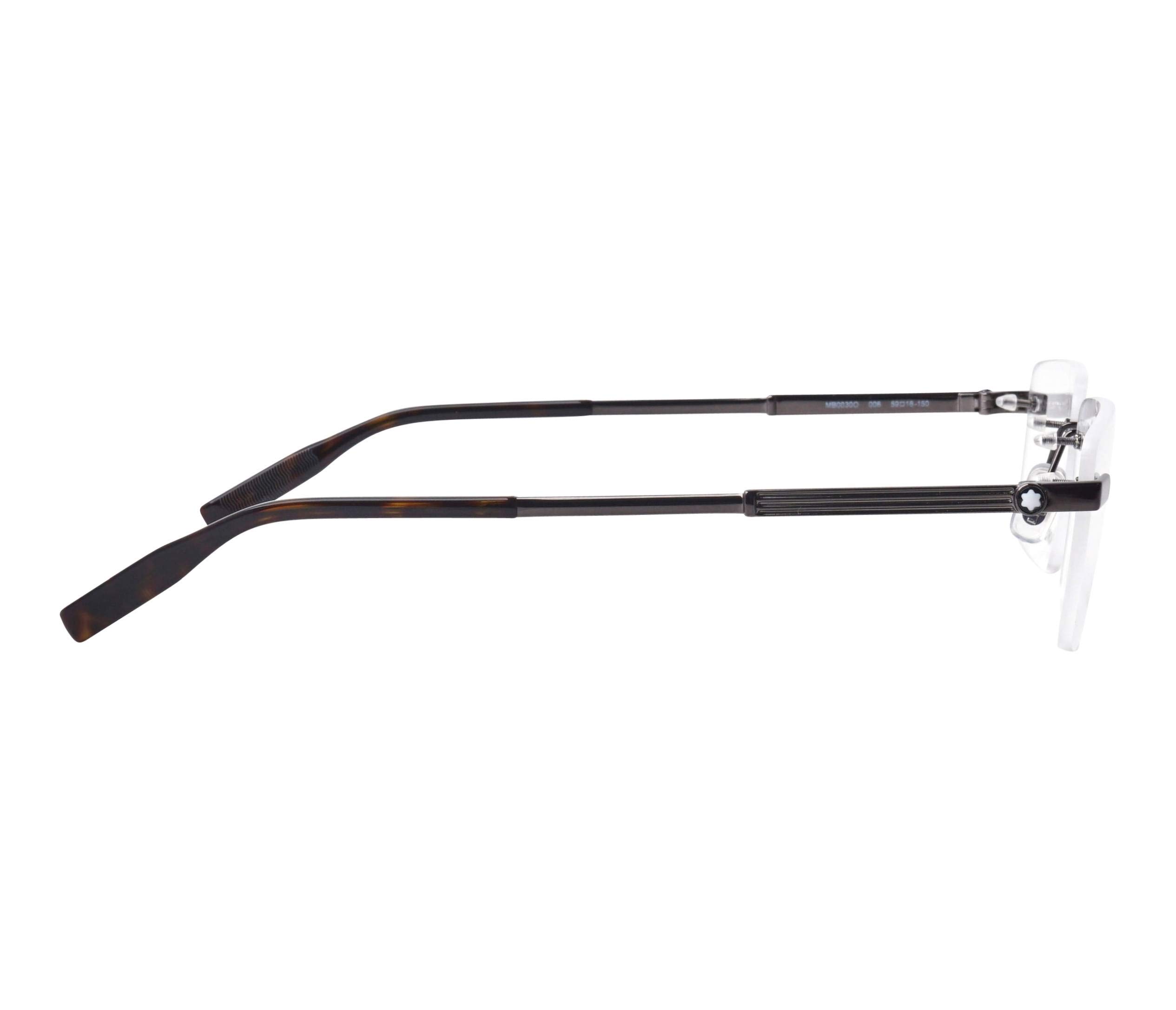 Eyeglasses Montblanc MB 0030 O- 006 RUTHENIUM /