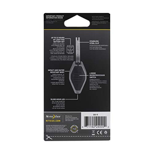 Microlight Night Vision Red, Black body/Red LED