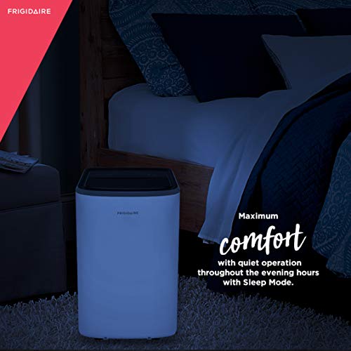 Frigidaire FHPC082AB1 Portable Air Conditioner with Remote Control for Rooms, White
