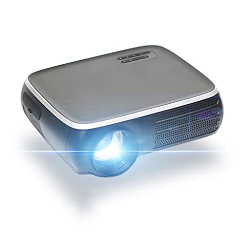 DOUBAO M8S Full 1080P Projector 4K 7000 compatible AV USB with gift ( Color : M8S )