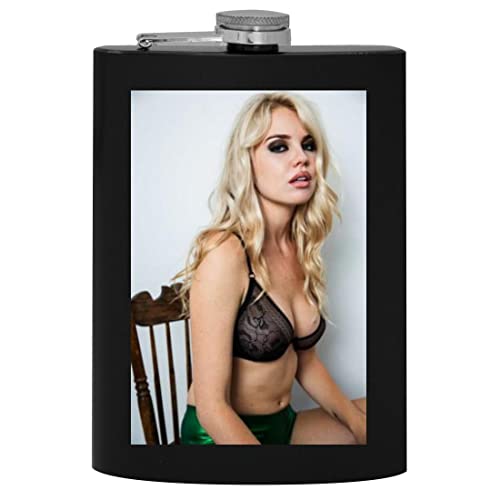 FC Carino B35Y22D63W0403450M07T32C02S27-8oz Black Hip Alcohol Drinking Flask PDI #PIDP403450