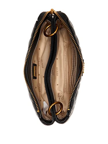 GUESS US Elenia Quilted Top-Zip Mini Crossbody