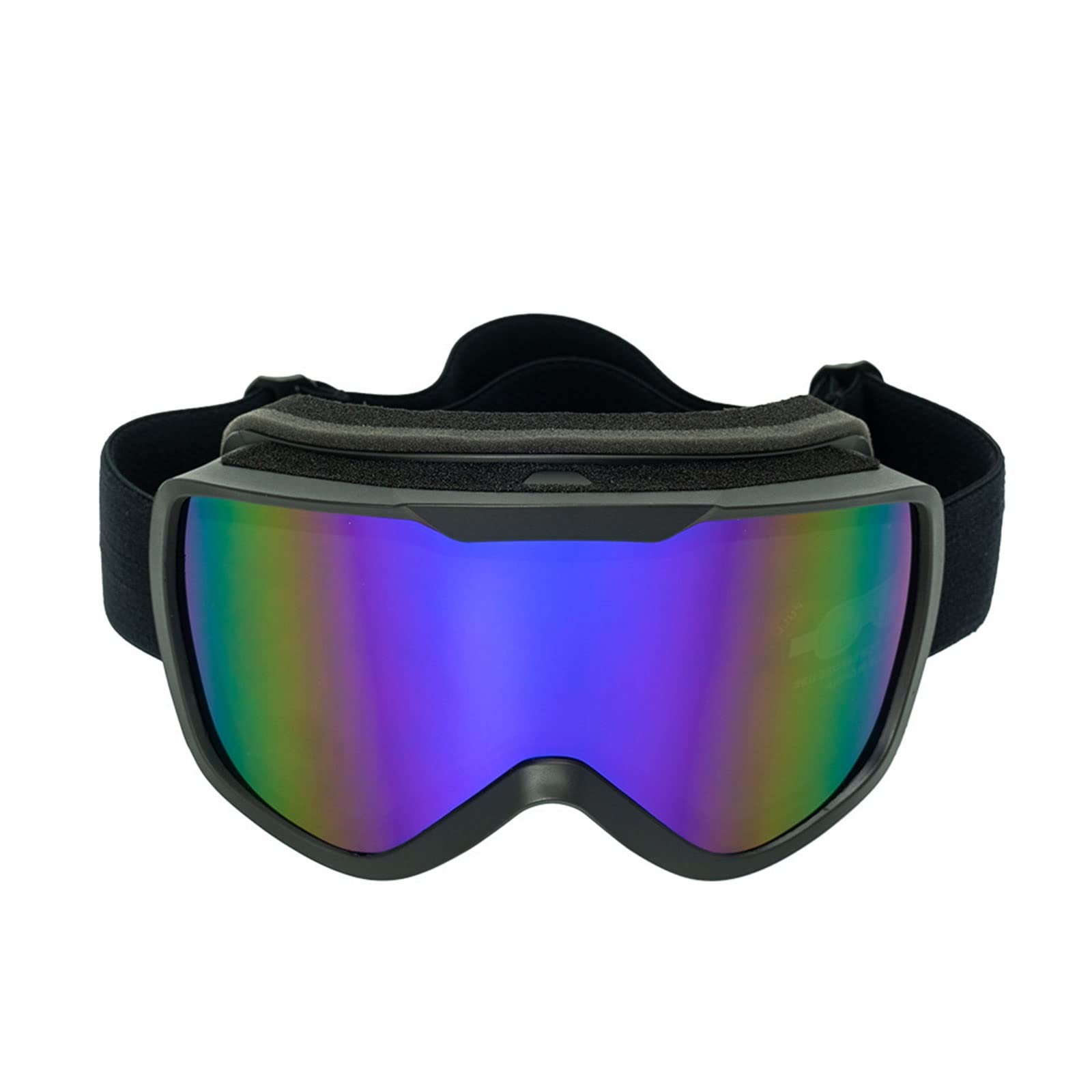 Feilx Ski Goggles, Ski Goggles with Ventilation Holes & Adjustable Elastic Band, Snow Goggles Anti-Fog Snowboarding Goggles for Men Women (Color : B)