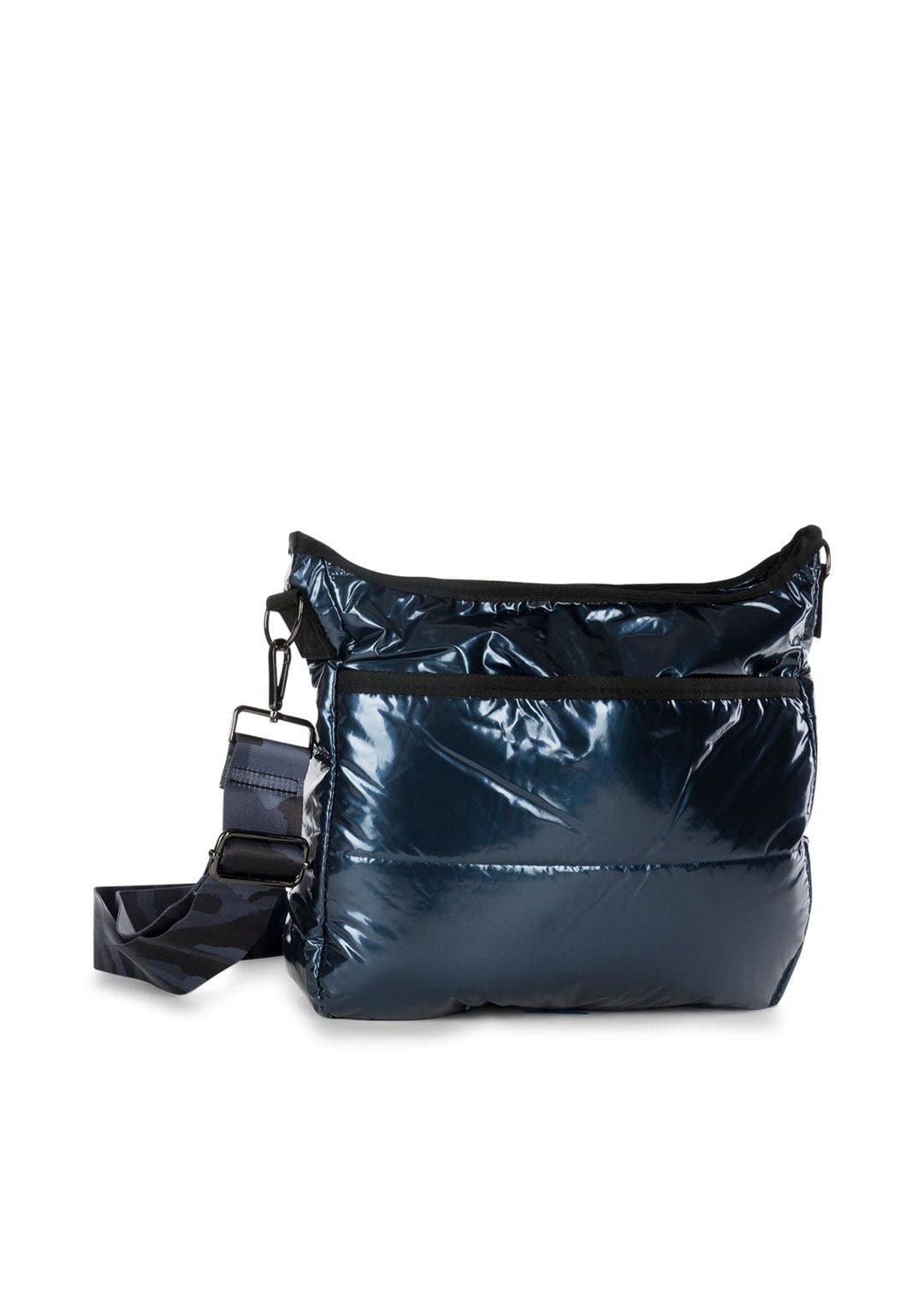 Haute Shore - Perri Acme Puffer Crossbody Bag, Metallic Cobalt Blue