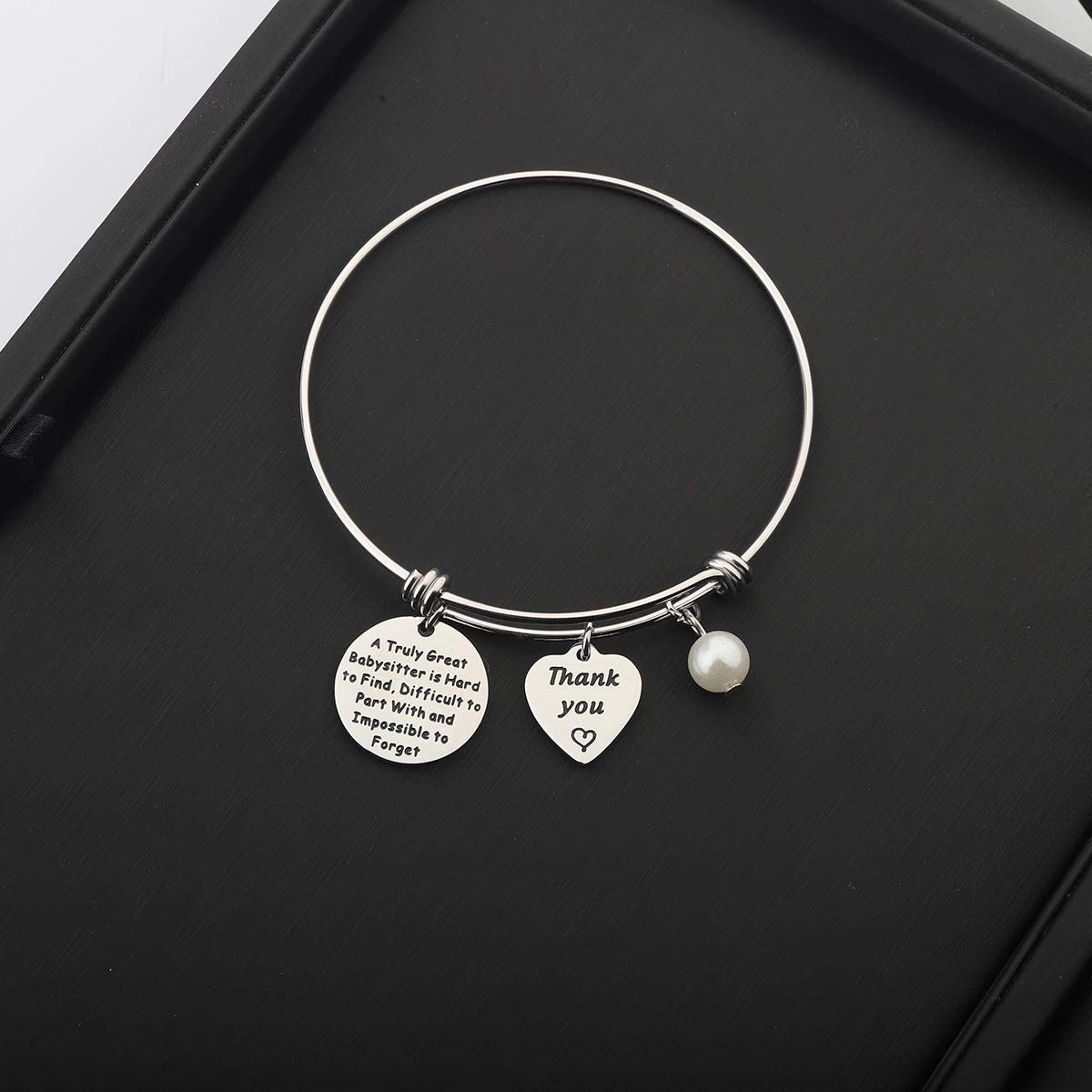 ENSIANTH Babysitter Gift Thank You Gift for Babysitter (Babysitter Bracelet)