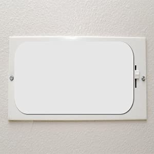 VIBE INK Blank Magnet Sheet 24" Wide - 30 mil Thickness Flexible, Printable, White Vinyl Surface - Safe on Vehicles, Cuts Easily for DIY Craft Projects (10 Ft. Roll)