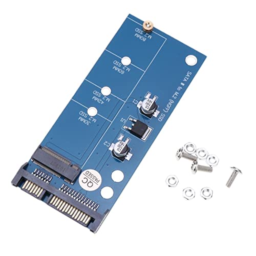 Funtasica M.2 SSD to III Adapter Card Support B/B+ Based Size 2230 2242 2260 2280