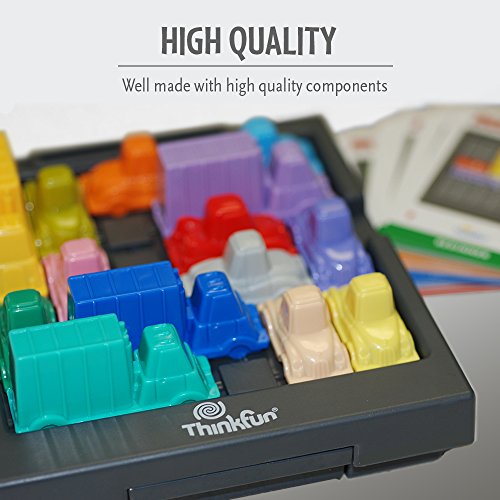 ThinkFun Rush Hour Traffic Jam Brain Game and STEM Toy for Boys and Girls Age 8 and Up β Tons of Fun With Over 20 Awards Won, International seller for Over 20 Years