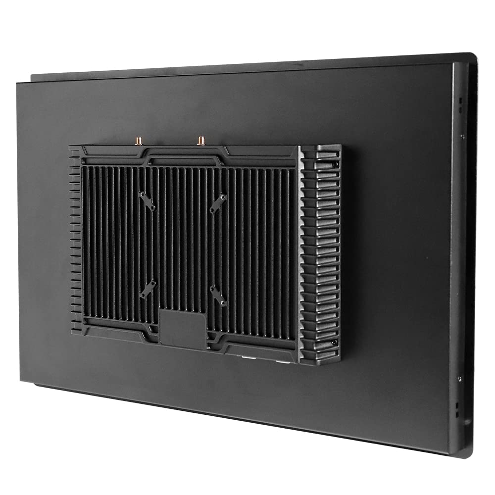 LEANGLE 21.5" 16:9Monitor Industrial Panel PC Embedded Display,Capacitive Touch Screen,2 or 6*COM,RS232 or RS485,Windows 10 or Linux Ubuntu