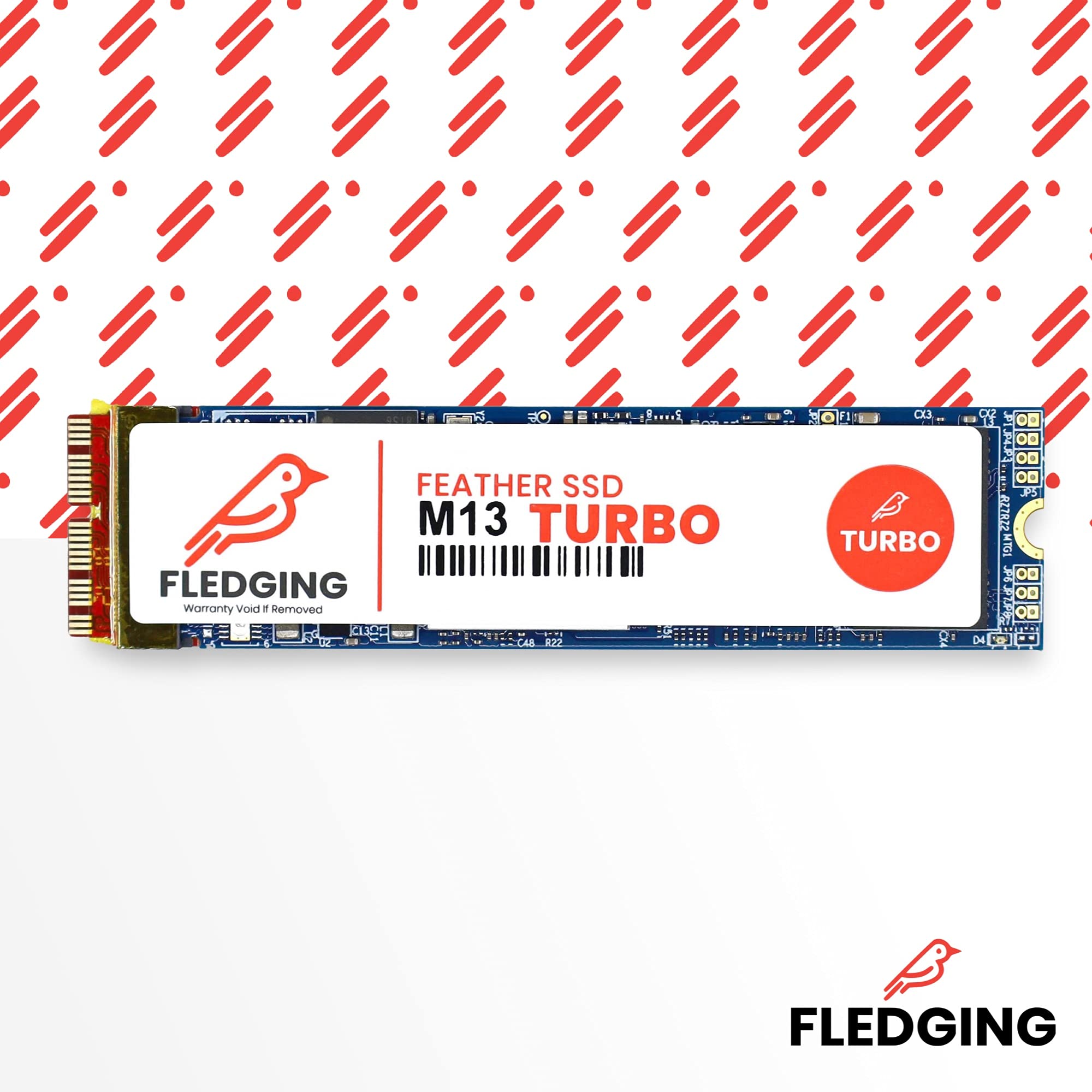 Fledging 512GB Turbo Feather M13 PCIe NVMe Gen 3.0x4 SSD Upgrade –DIY kit & OS included– Compatible with Apple MacBook Air (2013-2015) & Pro (2013-2016), Mac Mini (2013) & Pro (2014), iMac (2013-2019)