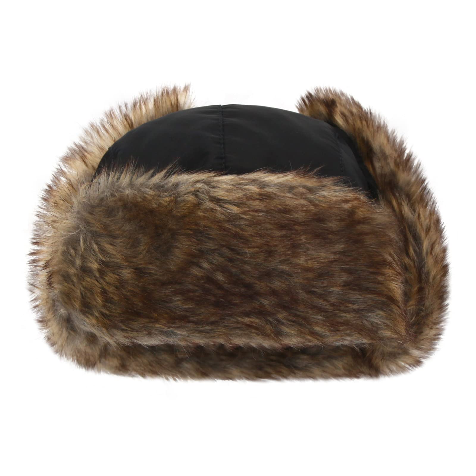 FUOITA Baby Toddler Trapper Hat Kids Dinosaur Adjustable Ushanka Waterproof Winter Aviator Hat for Boys 1T-8T