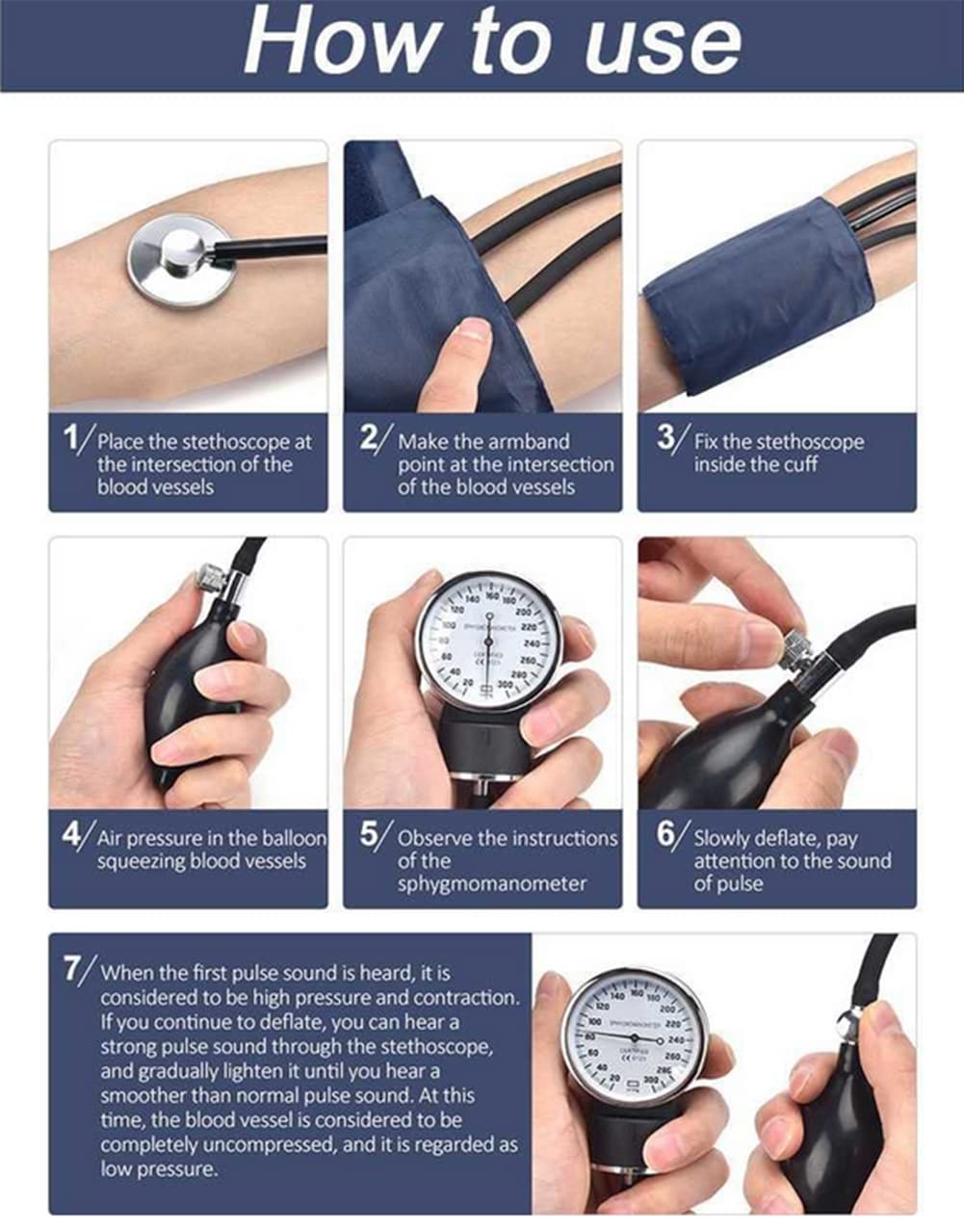 GHDE&MD Life Size Blood Pressure Training Arm Simulator Model with Korotkoff Gap Sound Blood Pressure Cuff Stethoscope LCD Display Model for Basic Nursing Training Skills Mannequin Manikins