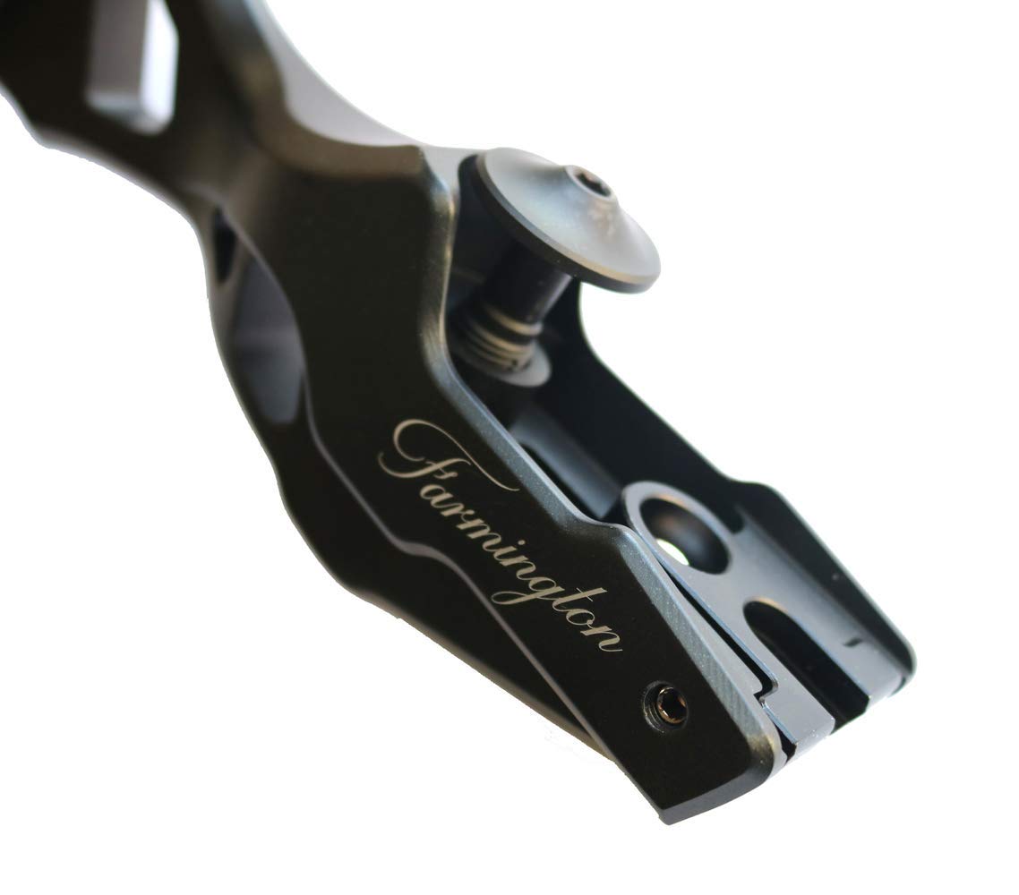 Farmington Archery 19" Atlas T6 Aluminum Machined CNC ILF Riser/Right Hand/Matte Black