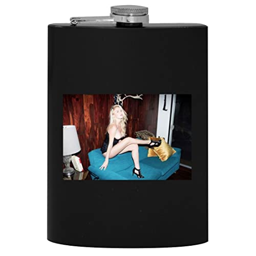 FC Carino B35Y22D63W0734629M07T32C02S27-8oz Black Hip Alcohol Drinking Flask PDI #PIDP734629