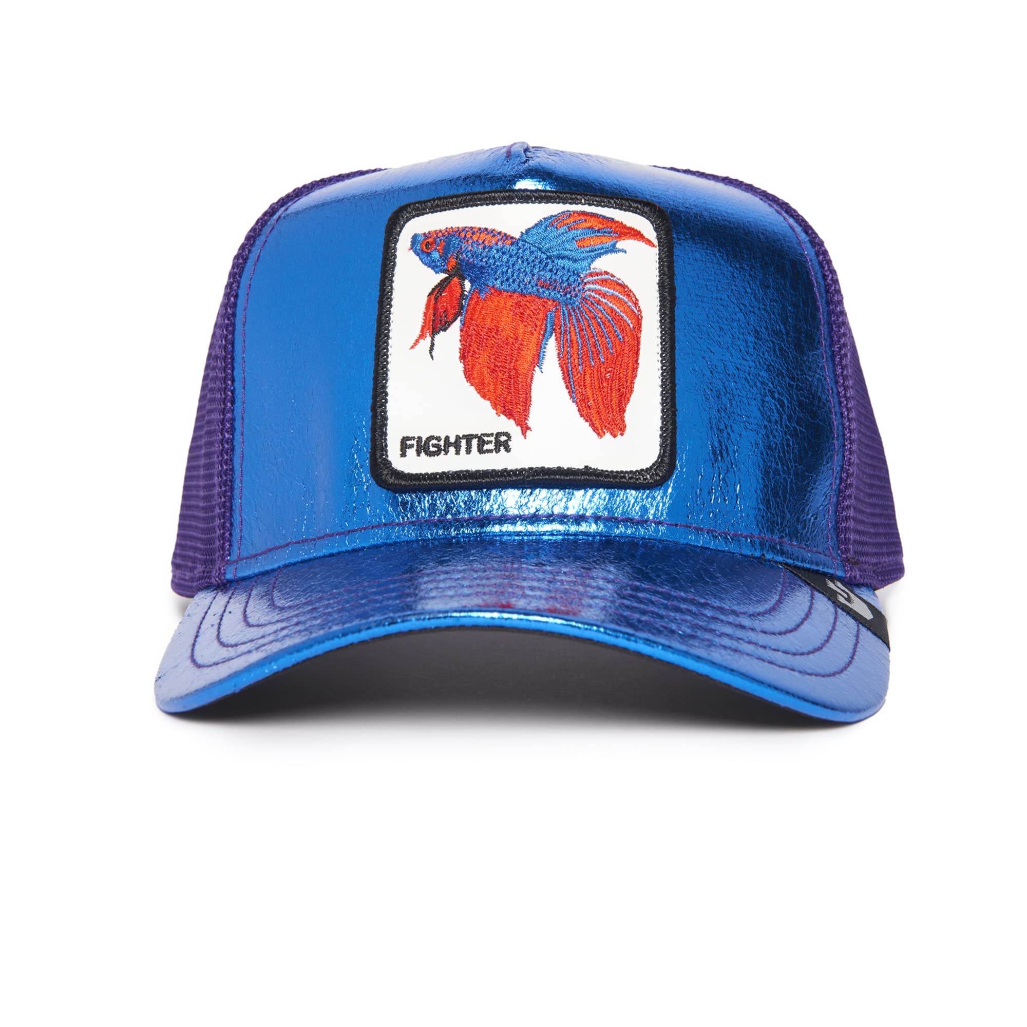 Goorin Bros. The Farm Mesh Capsule Unisex Adjustable Trucker Cap, Blue, One Size