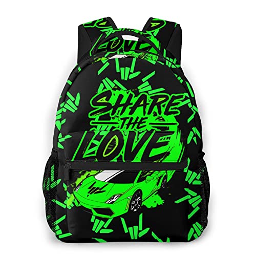 NUIFENB Kid Schoolbag Share Love Merch Backpack Child Schoolbags Water Resistant Student Rucksack