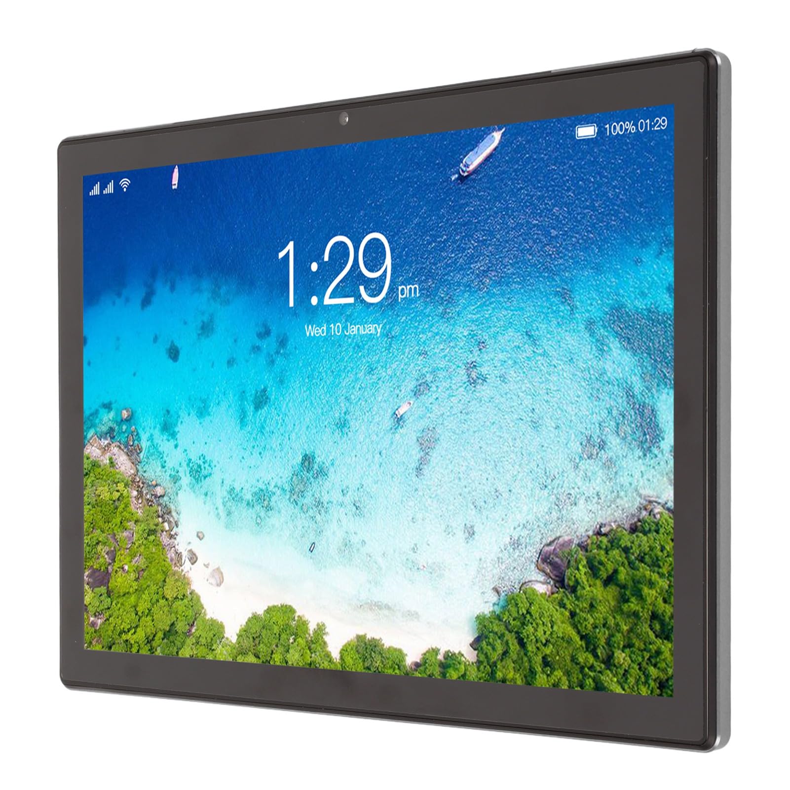 Dpofirs G18 10in Tablet for 10, 1280x800 IPS HD Screen, 4GB RAM 64GB ROM, Octa Core Processor, Dual Sim 4G LTE Call Tablet, 5G WiFi Tablet PC 6000mah (US Plug)