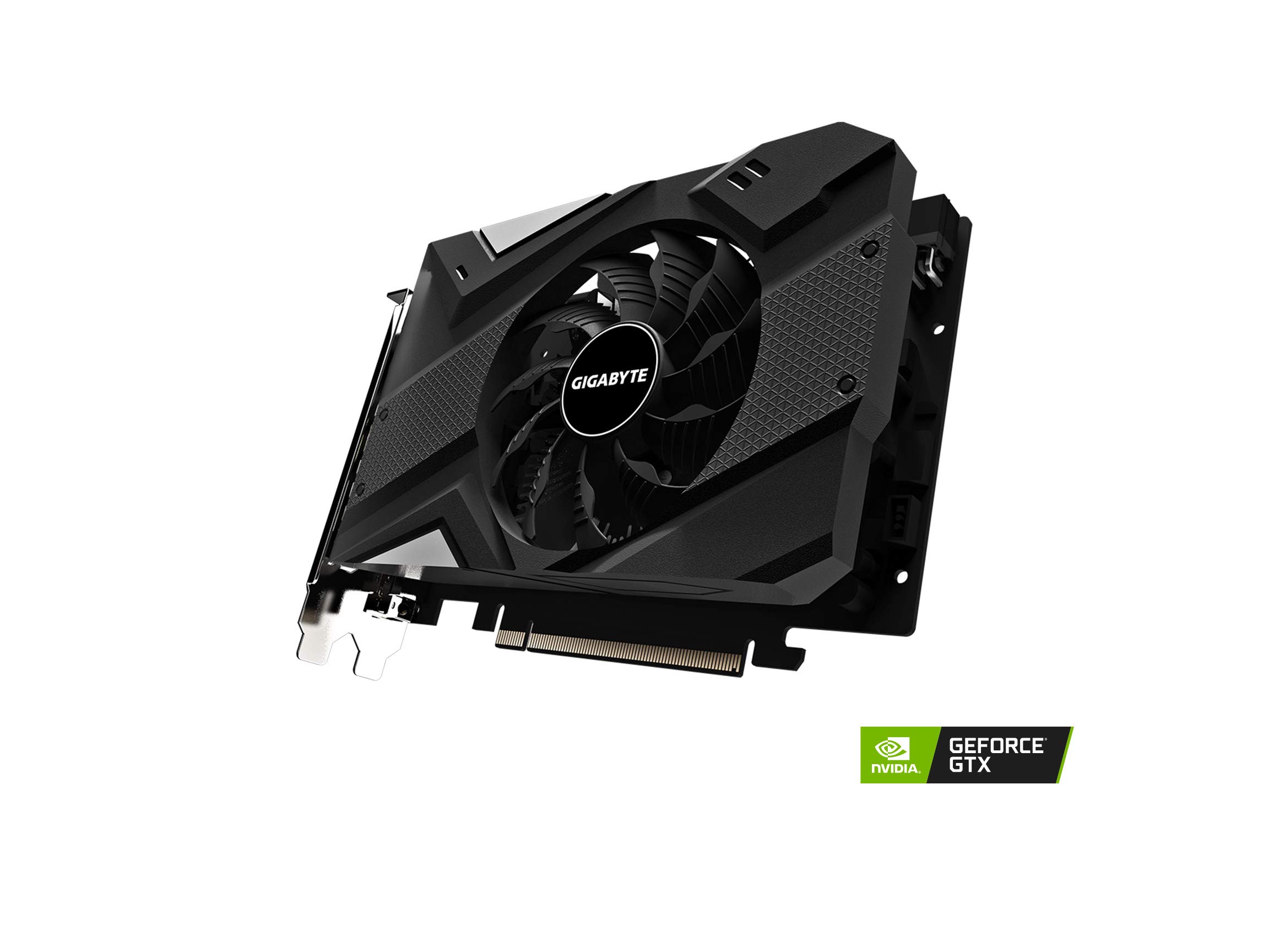 GIGABYTE GeForce GTX 1650 D6 OC 4G Graphics Card, 170mm Compact Size, 4GB 128-Bit GDDR6, GV-N1656OC-4GD REV2.0 Video Card