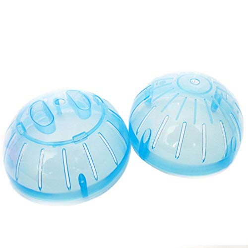 UKD PULABO Strong & Long-LastingReusable Plastic Pet Rodent Mice Jogging Ball 10cm Hamster Gerbil Rat Exercise Balls Small Lovely Play Toys and