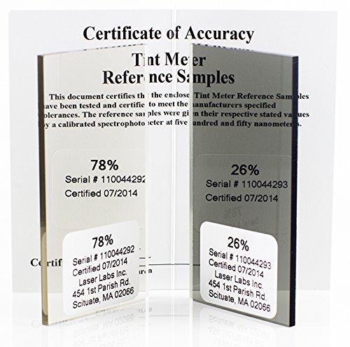 Laser Labs Tint Meter Reference Samples