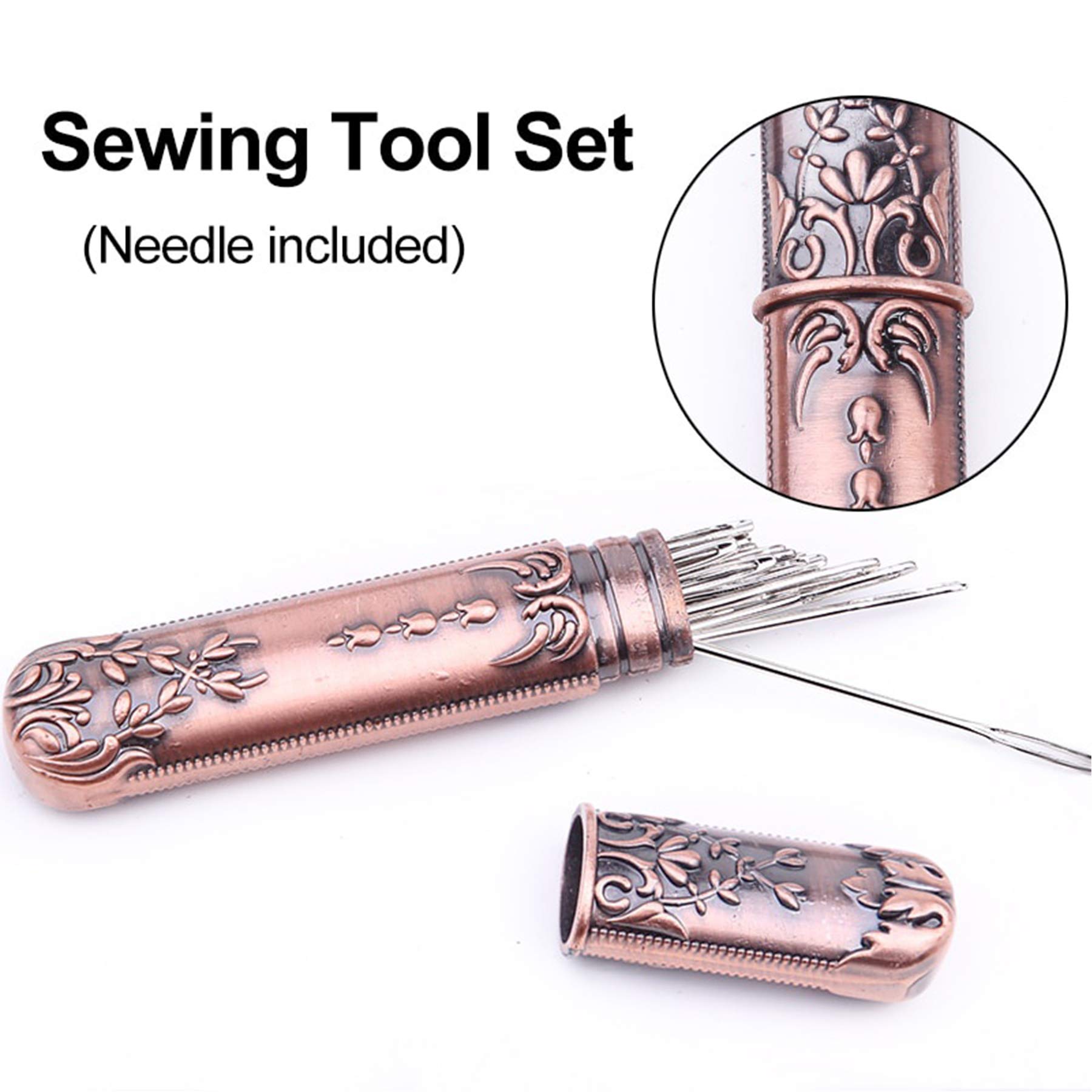 Vintage Sewing Scissors European Antique Vintage Sewing Kit Sharp Dressmaker Fabric Sewing Shears Scissor, Bronze