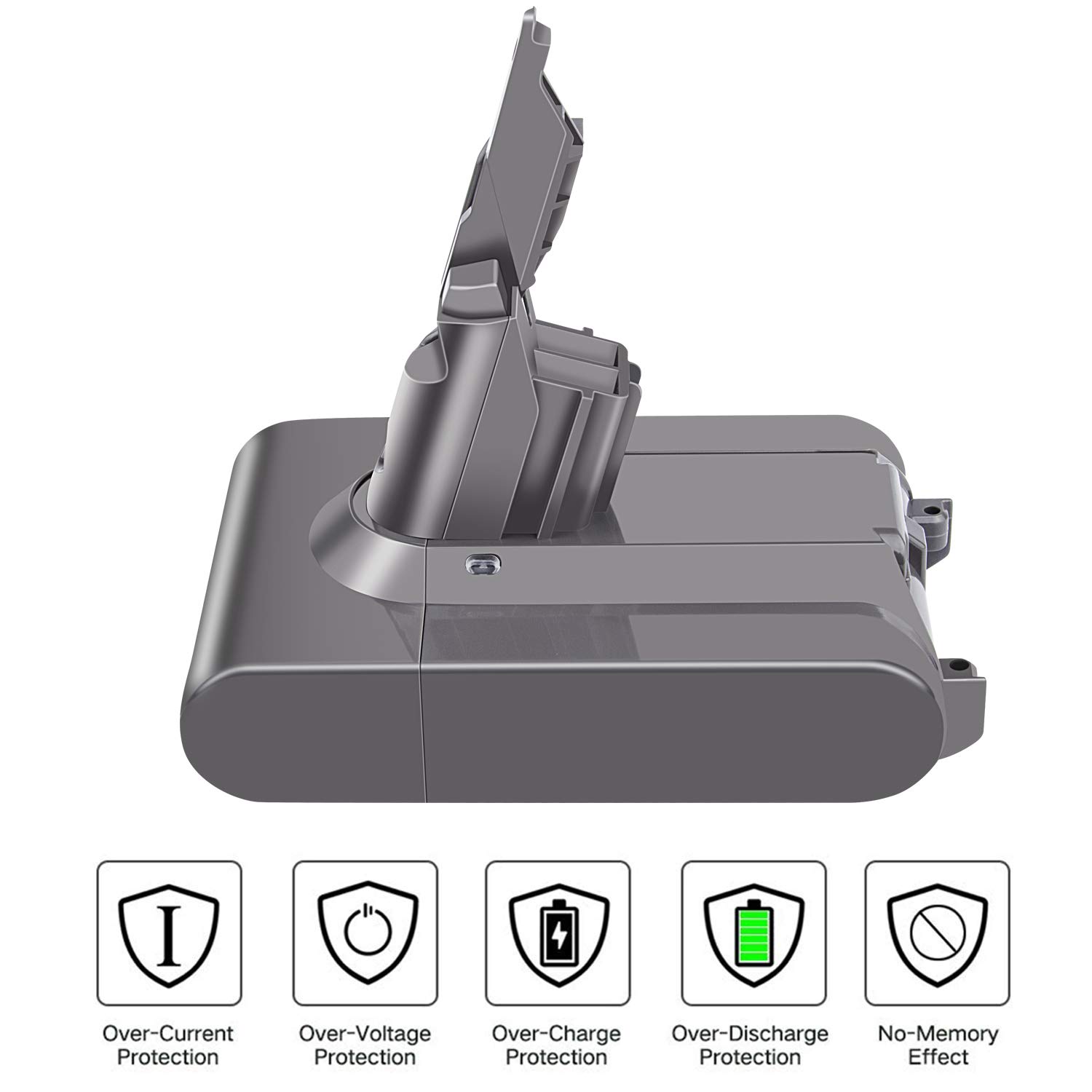 Fancy Buying CO. Upgraded 4600mAh Replacement Battery for Dyson V7 Animal V7 HEPA V7 Motorhead Pro V7 Trigger V7 Car+Boat V7 Absolute V7 HEPA V7 Handheld Vacuum Cleaners Cordless