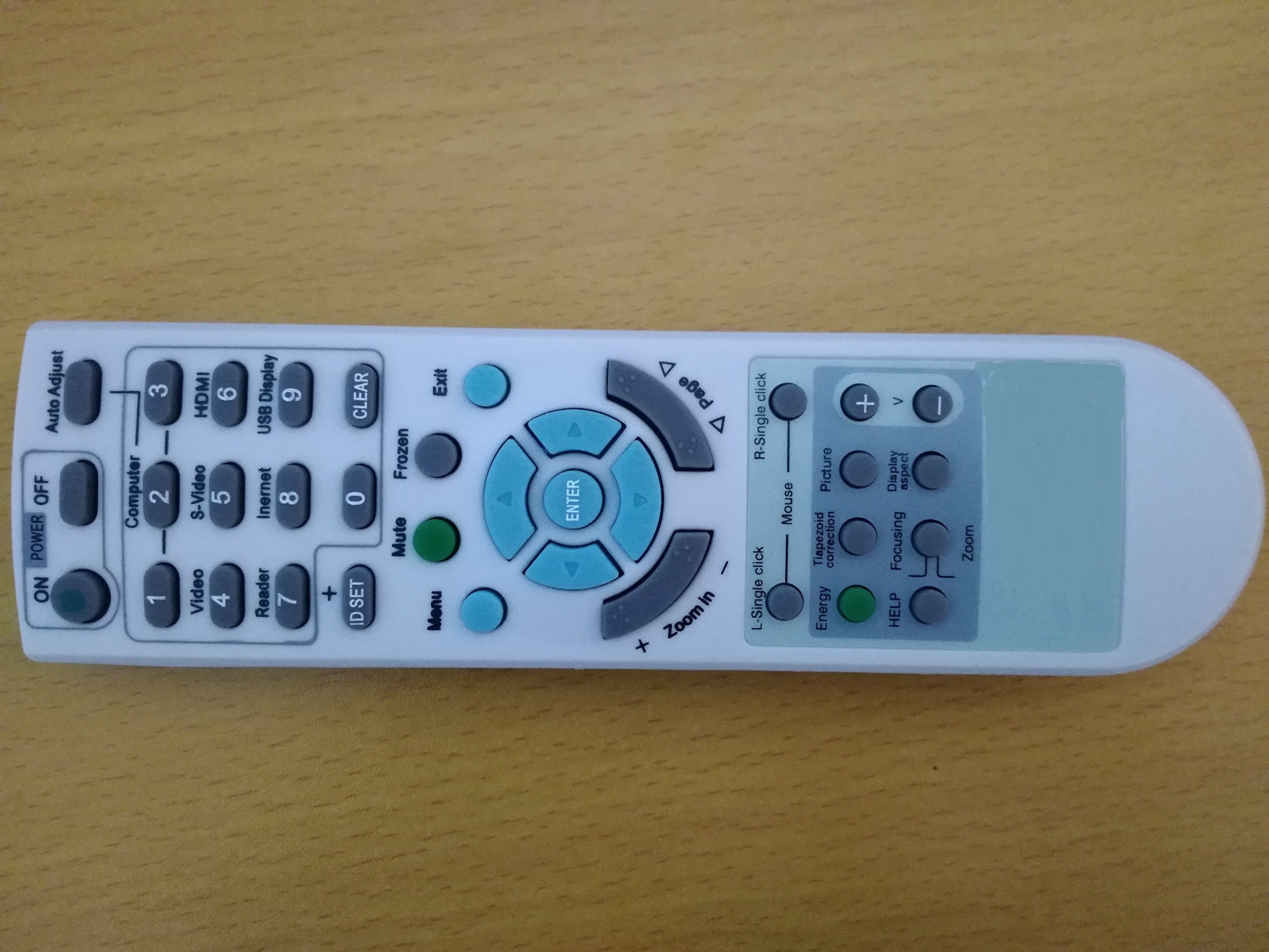 Electron Seller Replacement for NEC Projector Remote Control Rd-450c Rd-448e Vt695 Vt700 Np60 Vt490 Vt491 Vt495 Vt57 Np216 Np300 Np305 Np310 Np40 Np400 Np405