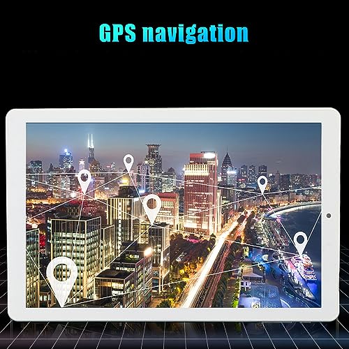 FOLOSAFENAR Tablet, Long Endurance 10.1 Inch Tablet 4GB RAM 64GB ROM MT6735 8 Core 100-240V for Entertainment (US Plug)